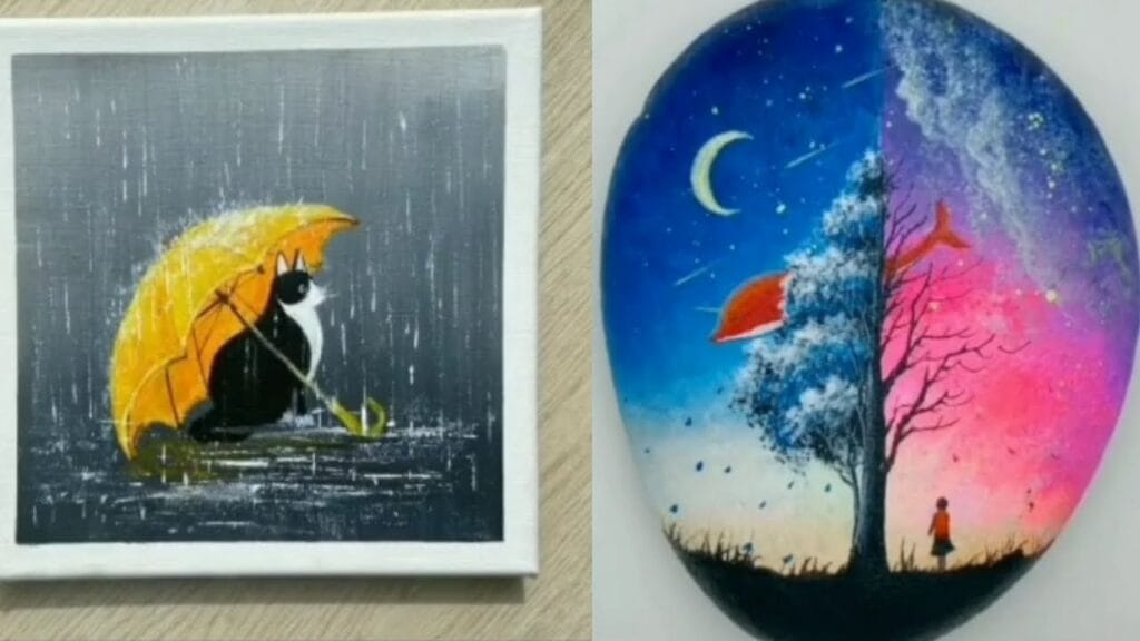 10 Easy Acrylic Painting Ideas for Beginners: Unleash Your Creativity Today! - Holy Teachings