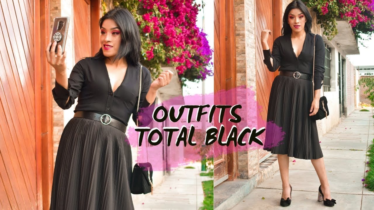 10 Stunning Total Black Outfits to Elevate Your Style | Katte Castro's ...